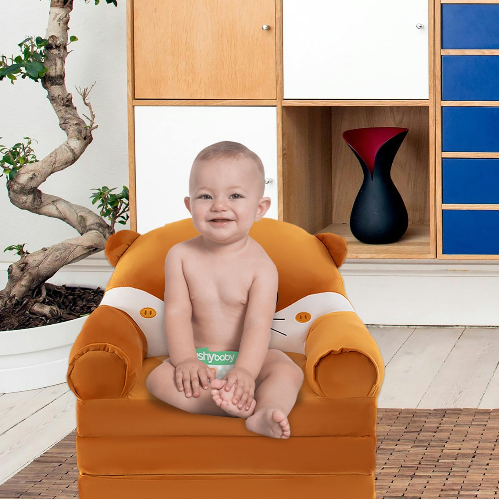 Click here for Zhengjuuu Cartoon 3 Layer Foldable Kids Sofa Multi... prices