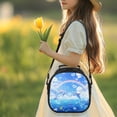 Uourmeti Cute Kids Insulated Lunch Bag with Rainbow Dolphin Design ...