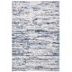SAFAVIEH Amelia Lester Abstract Distressed Area Rug, Grey/Navy, 4' x 6 ...