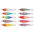 5.8G 8cm Fishing Lures Glow Jigs Hook Shrimp Lures Baits Squid Jigs ...