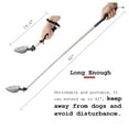 Dog Urine Sample Catcher,Adjustable Angle Long Handled Telescopic Dog ...