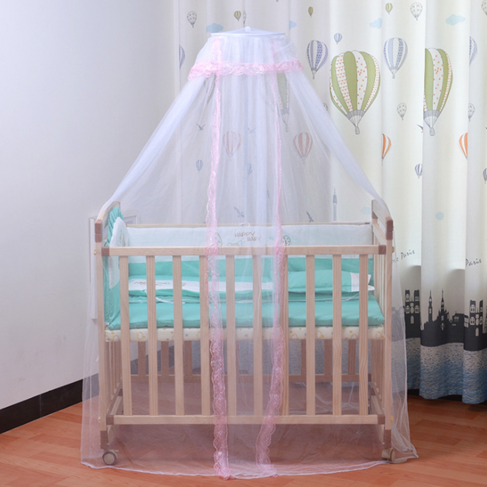 Baby Mosquito Net Foldable Lightweight Royal Court Mosquito Cover With ...