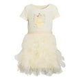 Disney Beauty & Beast Belle Toddler Girl Tutu Dress, Sizes 12M-5T ...