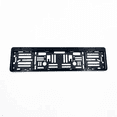 EU Universal License Plate Holder, No-Drill Frame for European German ...