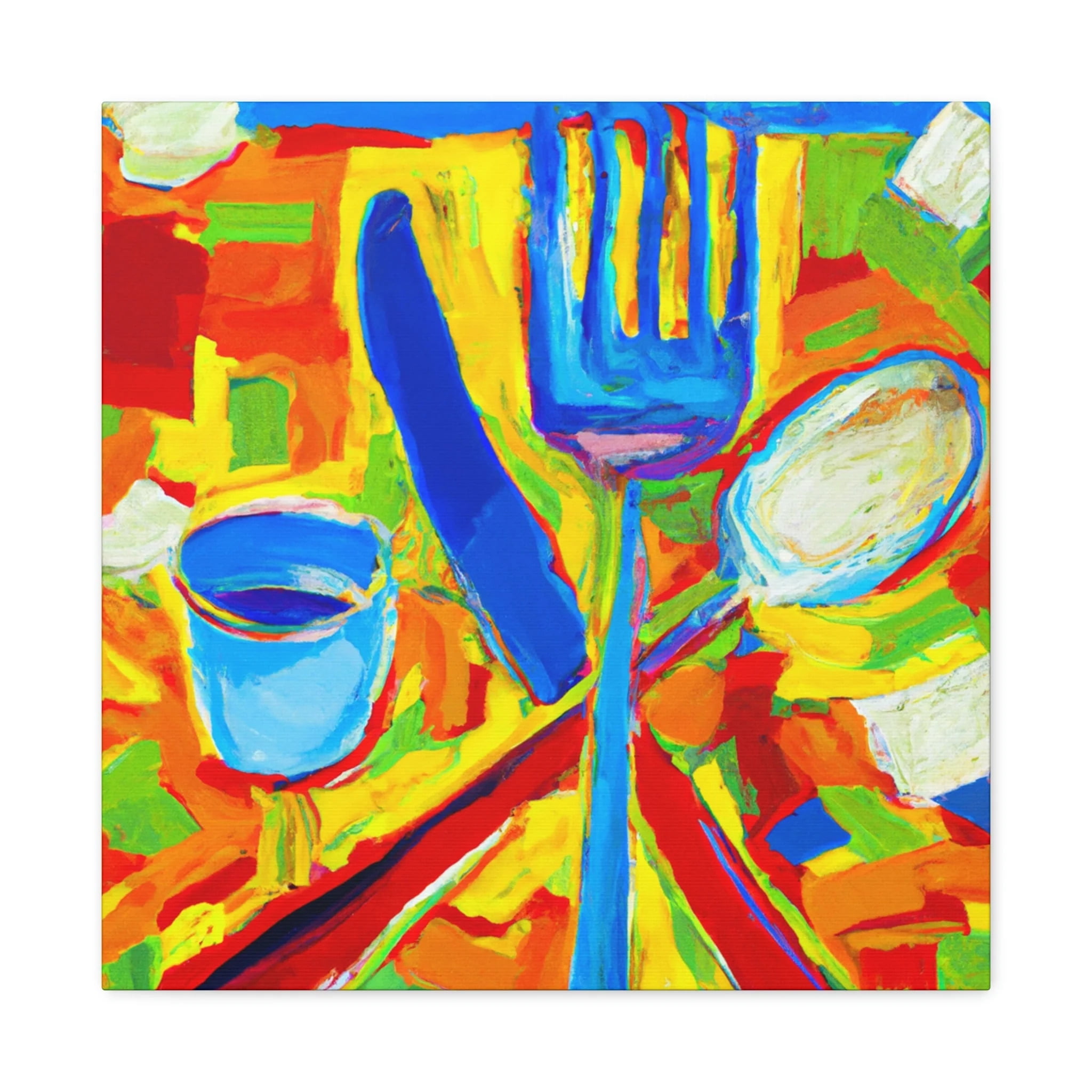 Silverware Splendor Pop - Canvas - Walmart.com