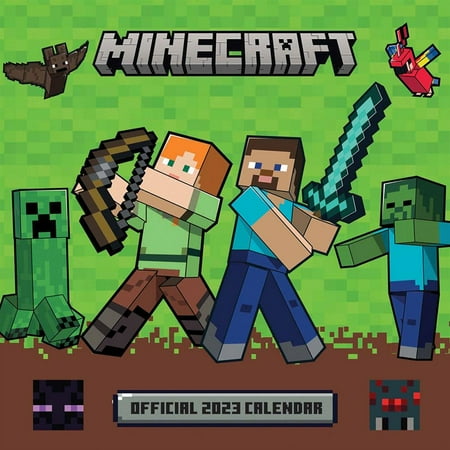 Minecraft 2023 Square Wall Calendar | Walmart Canada