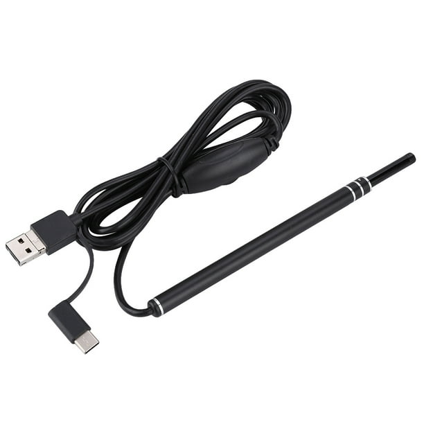 3-in-1 Mini Visual Ear Spoon USB Micro-USB Type-C HD Endoscope Camera ...