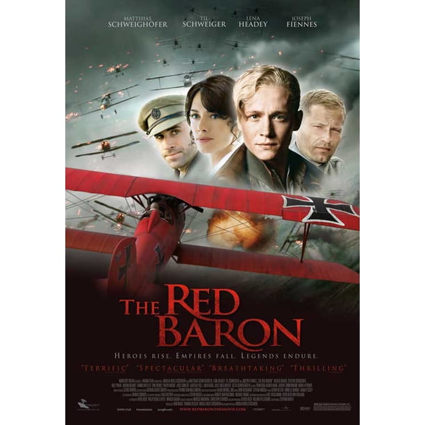 The Red Baron - movie POSTER (Style A) (27" x 40") (2008) - Walmart.com