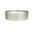CosmoLiving by Cosmopolitan Silver Metal Sweet Bamboo Scented Wide ...