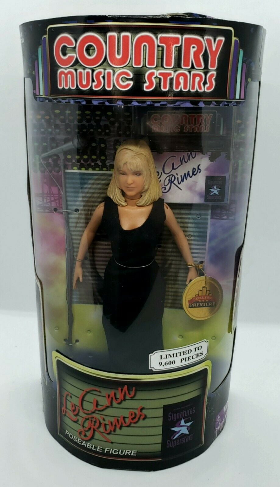 Buy Country Music Stars Poseable Figure - LeAnn Rimes Doll Online at ...
