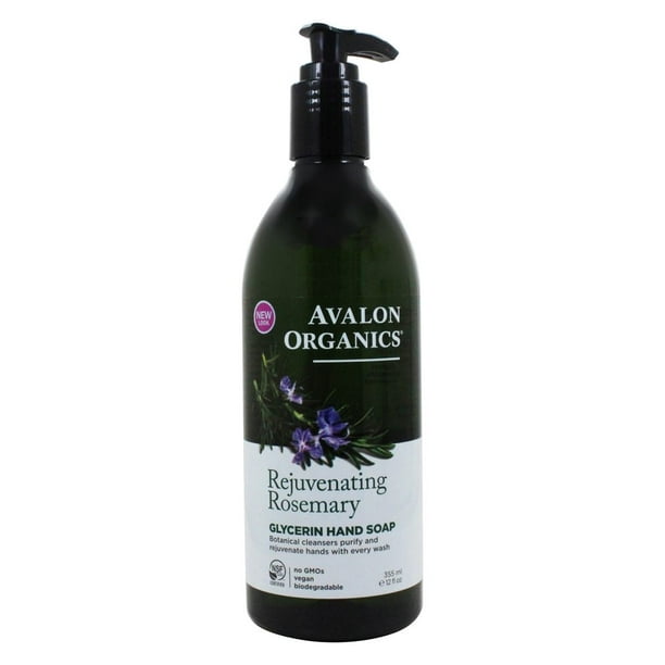 Avalon Organics - Glycerin Hand Soap Rosemary - 12 fl. oz. - Walmart.ca