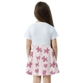 Balloon Daisy Dog Pattern Athletic Skirt with Pockets and Built-in ...
