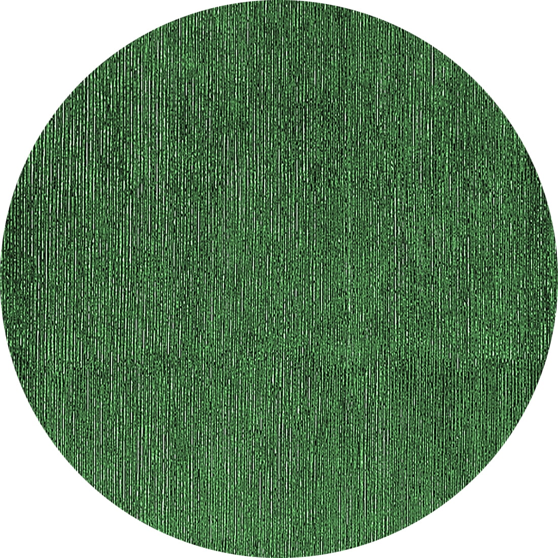 Ahgly Company Indoor Round Solid Emerald Green Modern Area Rugs, 5 ...