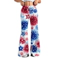 250Th Anniversary Red White and Blue Womens Pants, Casual Comfy Womens ...