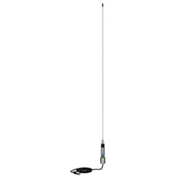 85" White and Silver Low Profile Skinny Mini VHF Antenna - Walmart.com ...