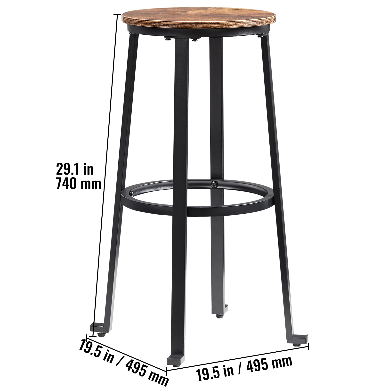 Bar Stool Dimensions In Mm
