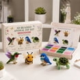 3D Beaded Animal DIY Kit – Complete Craft Set with Colorful Pony Beads ...