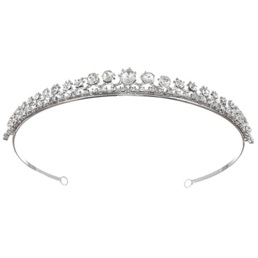 Zhuge Bow tiara bridal White toast dress hairpin pearl velvet premium ...