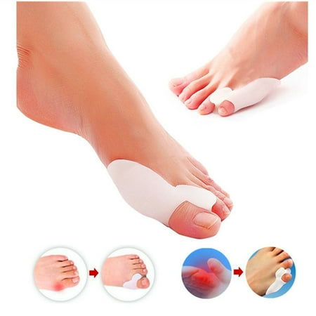 2pcs High Heels Shoes Toes Hallux Valgus Protector Silicone Big/Small ...