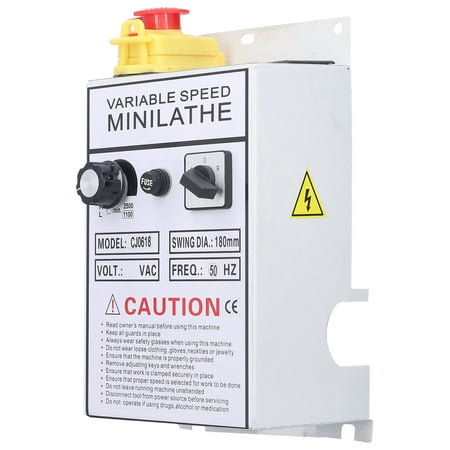 Lathes Controller, Mini Easy Operation CJ0618 Lathe Control Box For ...