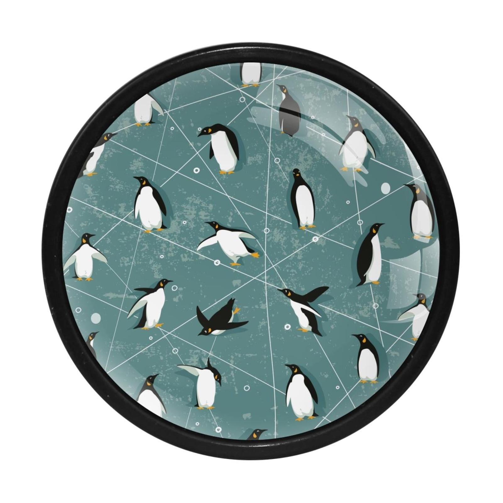 4 Pcs Penguin Knobs for Kitchen Cabinet Cupboard Dresser Bookcase ...