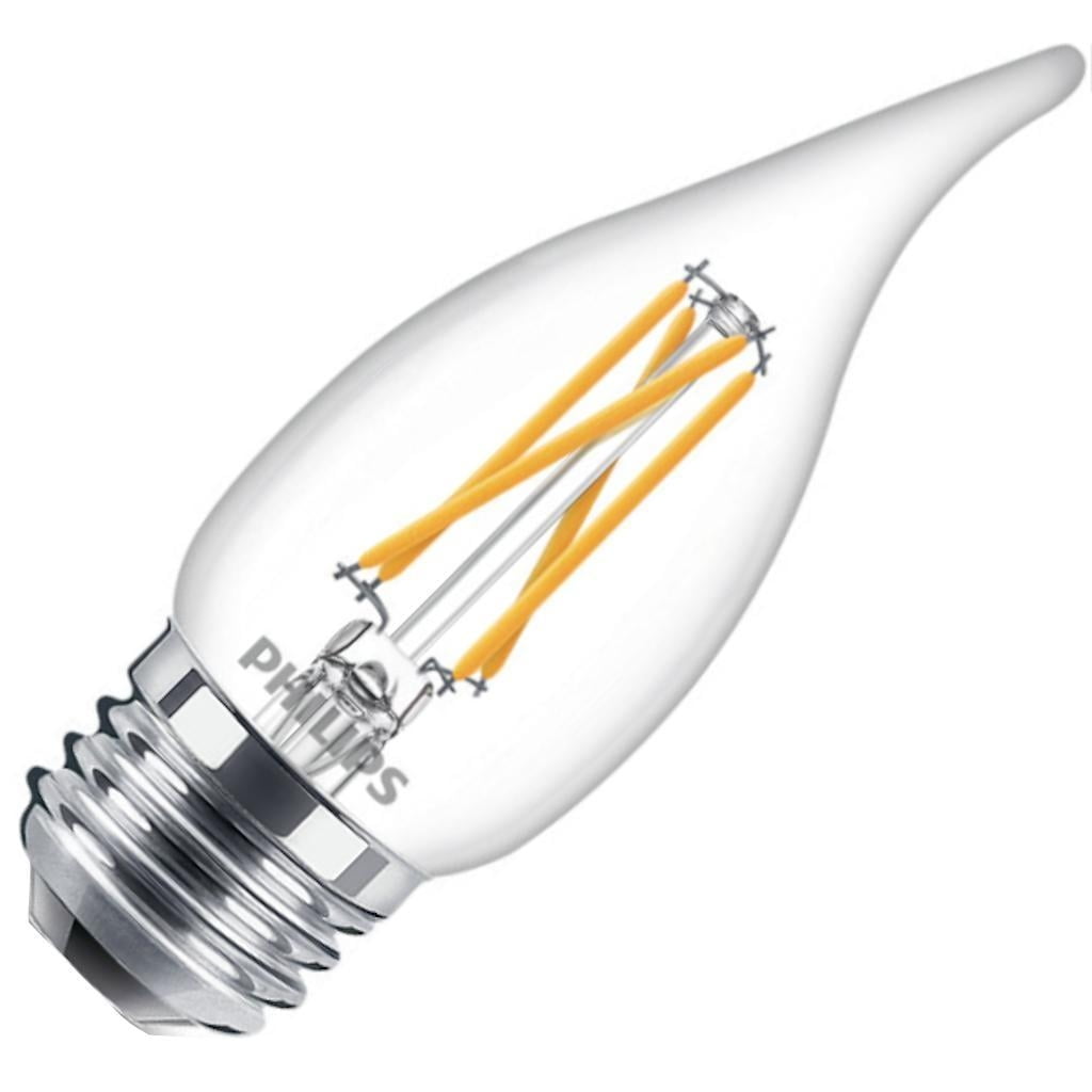 Philips 549576 - 5.5BA11/PER/927-922/CL/G/E26/WGX Blunt Tip LED Light ...