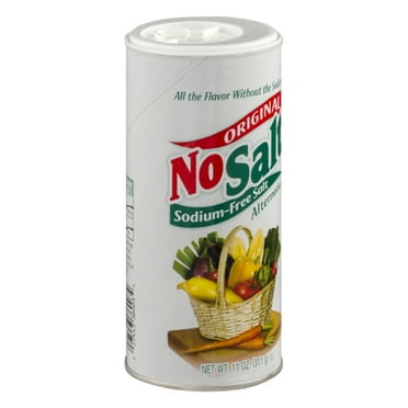 Nu-Salt Substitute Salt, 3 oz (Pack of 12) - Walmart.com