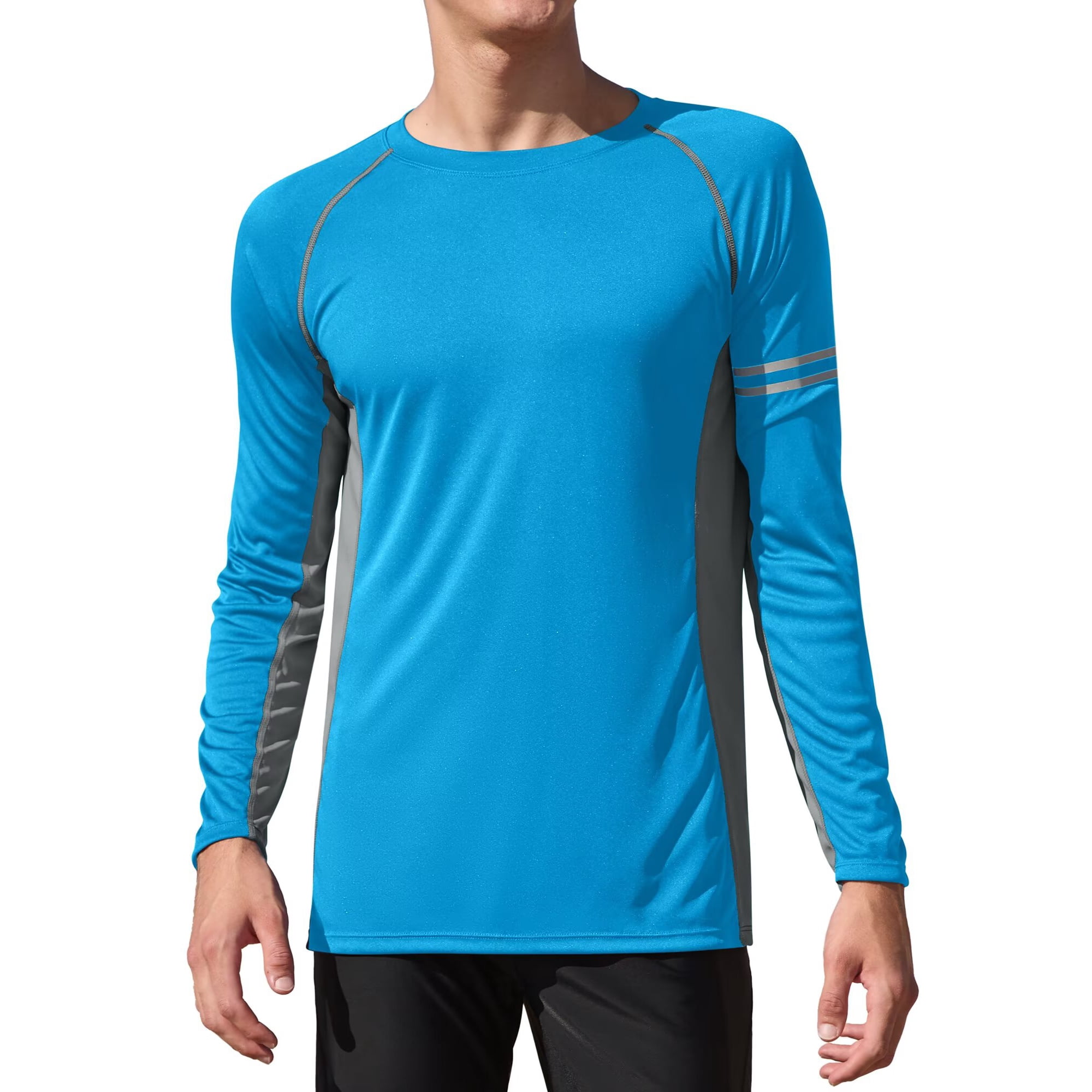 Click here for Charmo Mens Long Sleeve Swim Shirts Sun Protection... prices