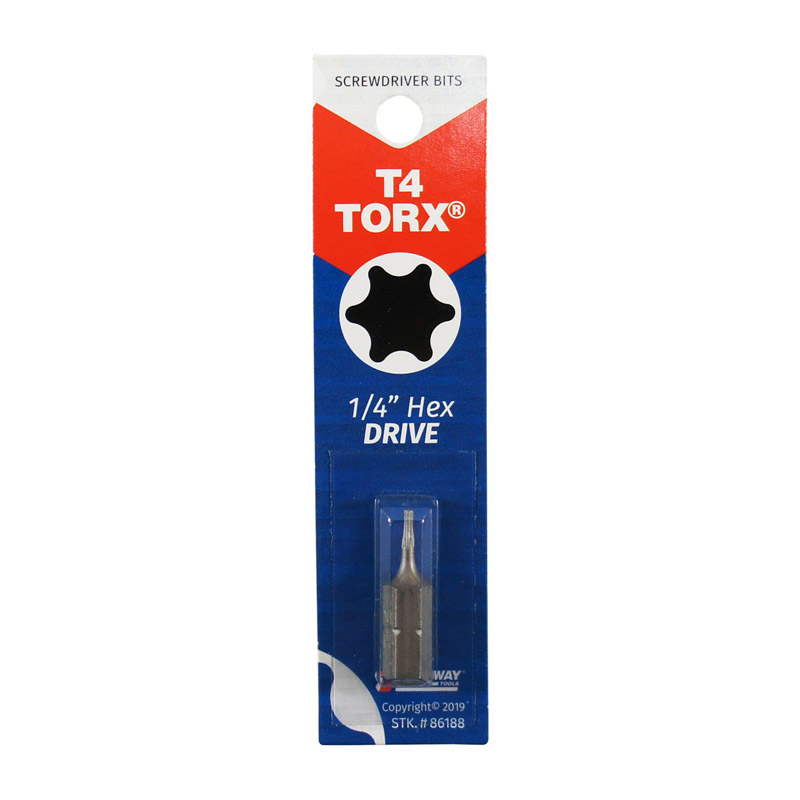 BIT SECURITY T4 TORX - Walmart.com