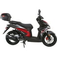 Vitacci Spider 200 EFI Gas Powered Moped Scooter for Adults - Black ...