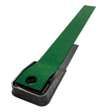 Golf Putting Mat with Ball Return, Golf Training Aid Practice Mat ...