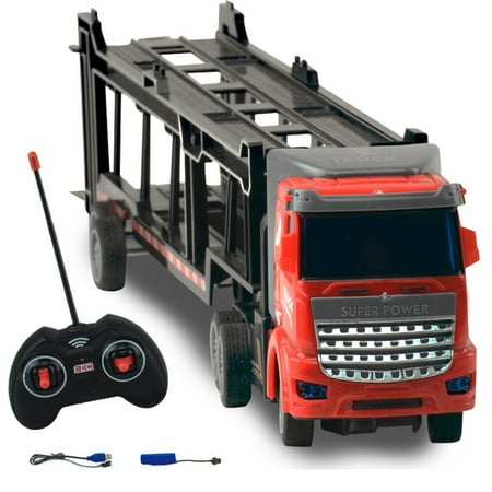 Wireless Remote Control Transport Vehicle 4-channel Electric Alloy ...