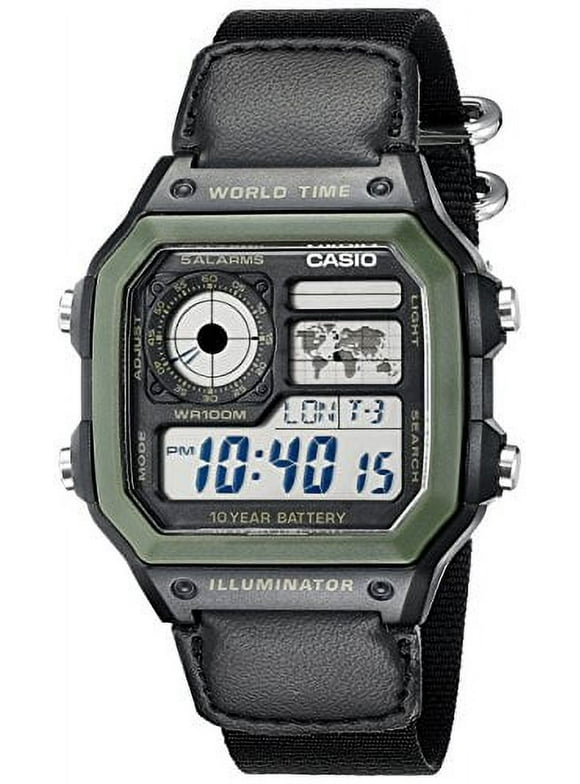 Casio 10 Year Battery Watches Men