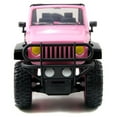 Girlmazing Jada Toys Pink Jeep Wrangler 1:16 Large RC Toy for Kids ...