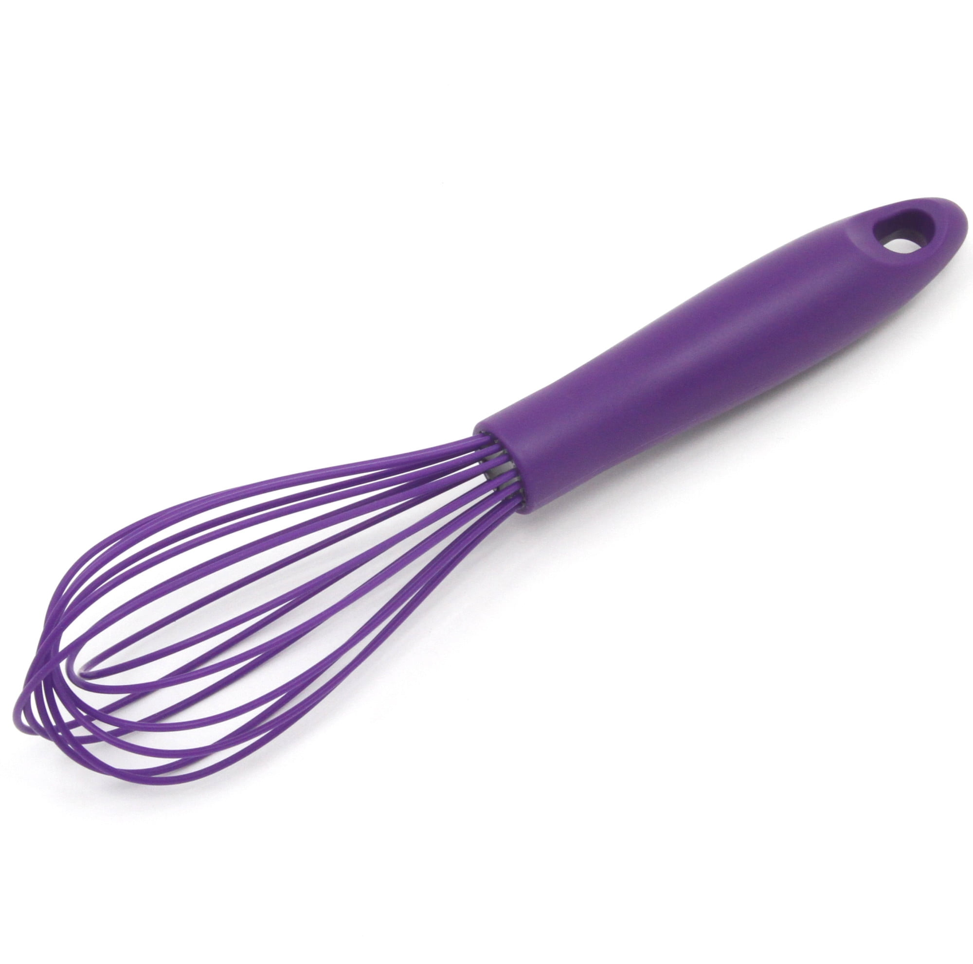 Chef Craft Premium Silicone Wire Cooking Whisk, 10.5 inch, Purple ...