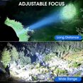 3-Pack Rechargeable LED Flashlight with Indicator, 90,000 High Lumens ...