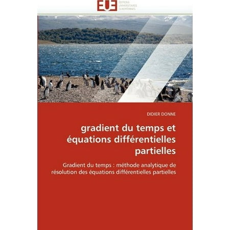 Gradient Du Temps Et Quations Diff Rentielles Partielles | Walmart Canada