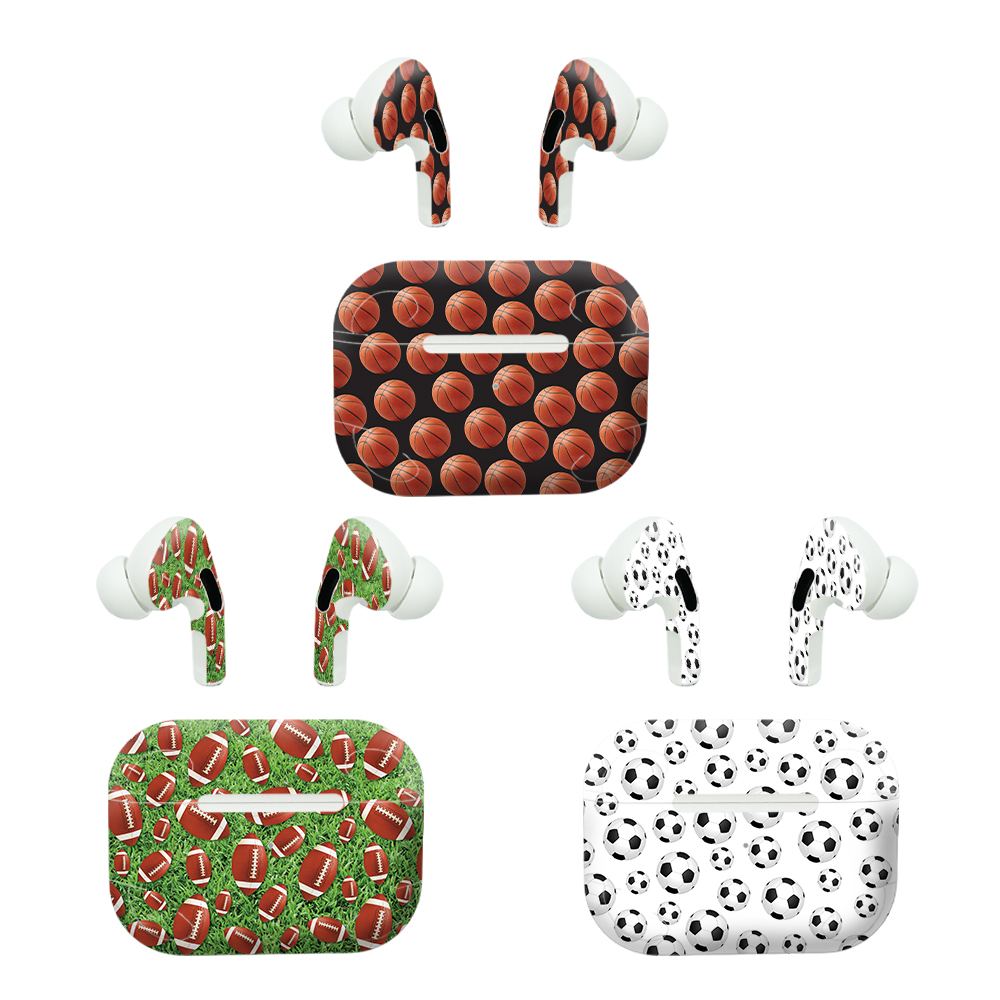 3 Pack Of Skin Decal Wrap Compatible With Apple AirPods Pro Sticker ...