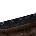 20" 1-Pack 3/4 Full Head Curly Wave Clips in On Synthetic Hair ...