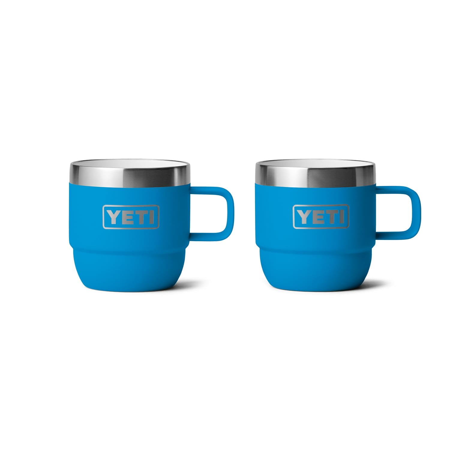 YETI Rambler 6 oz Stackable Mug, Stainless Steel, Vacuum Insulated ...