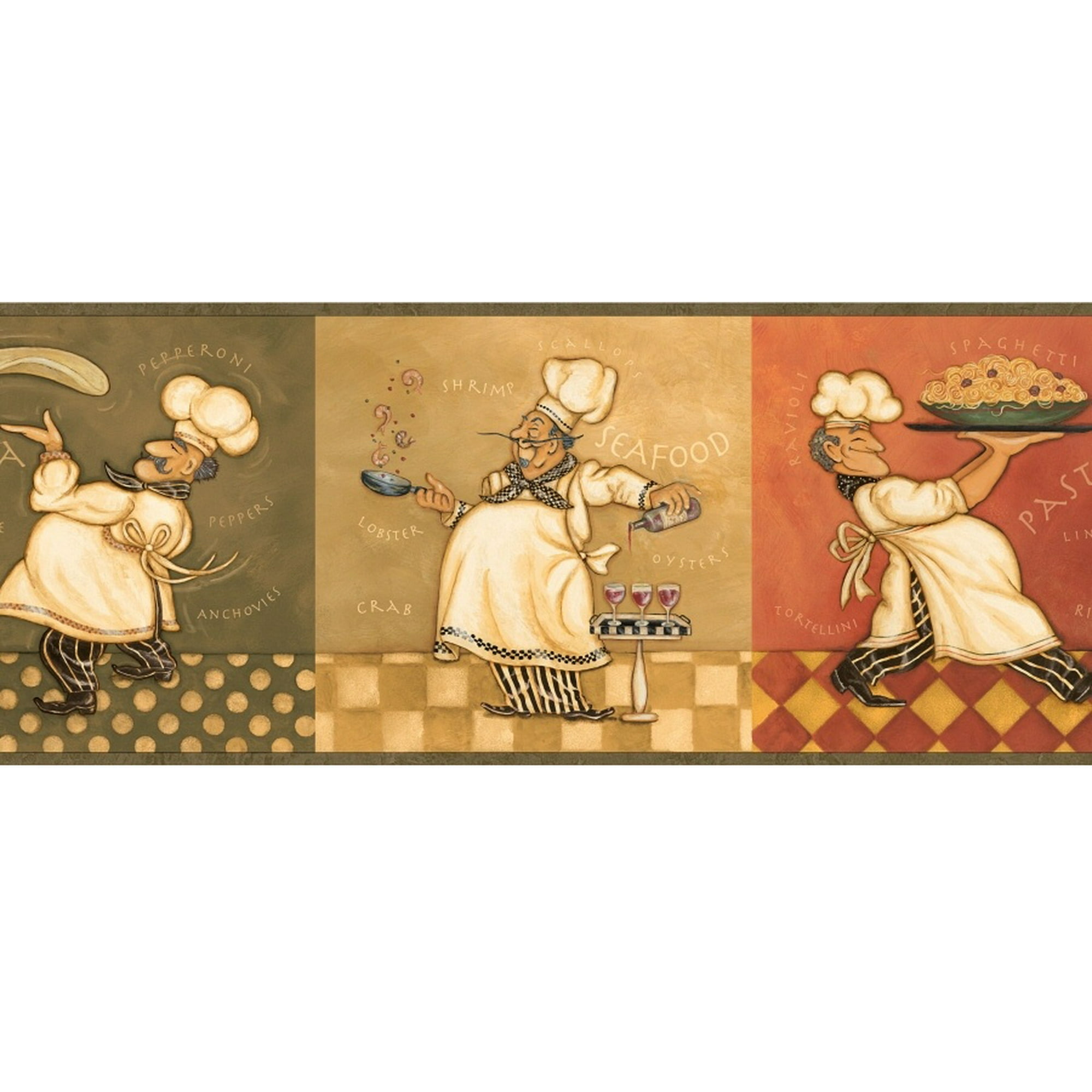 Chef Wallpaper Border