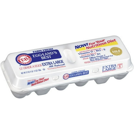 Eggland's Best Extra Large Eggs, 12 count - Walmart.com