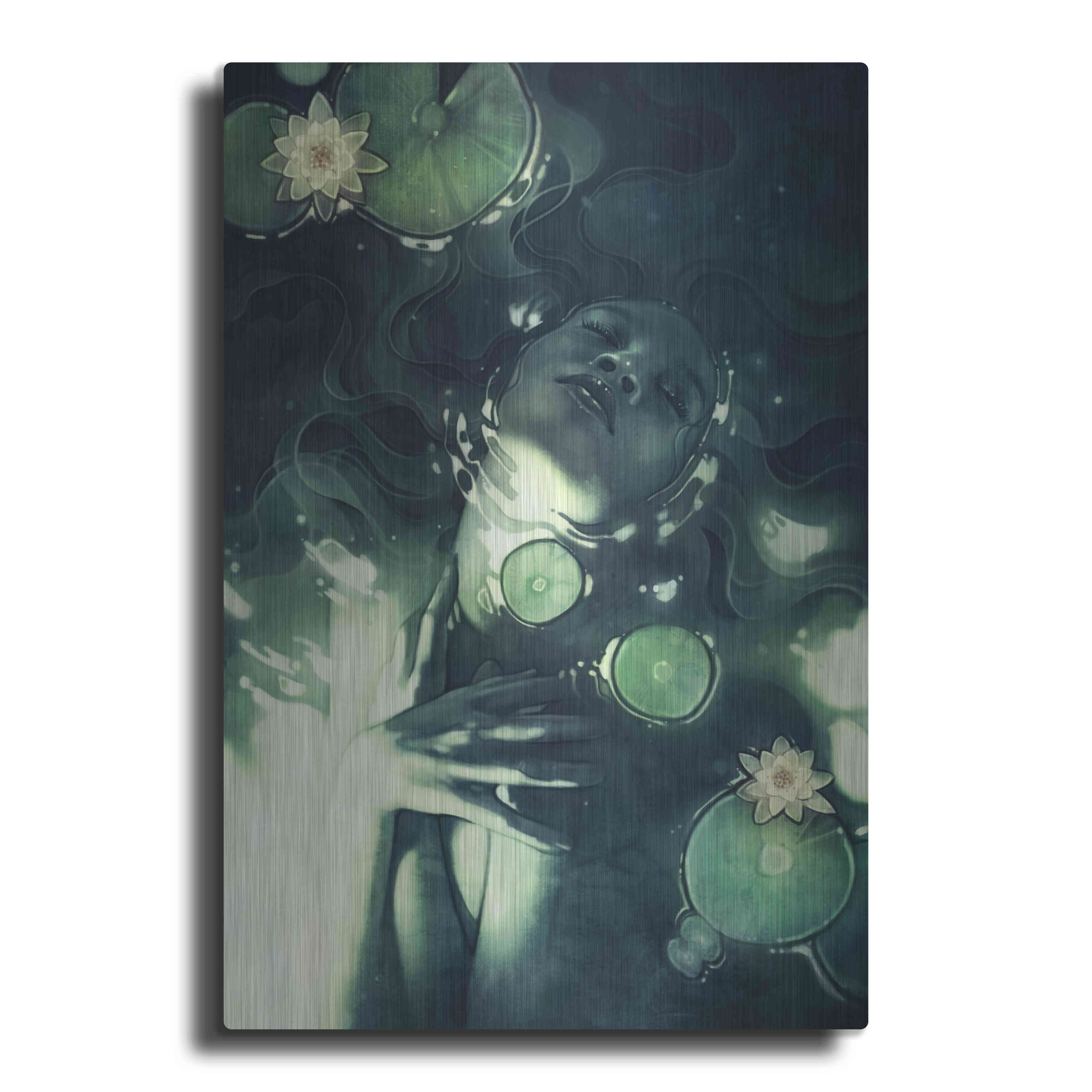 Luxe Metal Art 'Muse' by Anna Ditman, Metal Wall Art, 16"x24" - Walmart.com