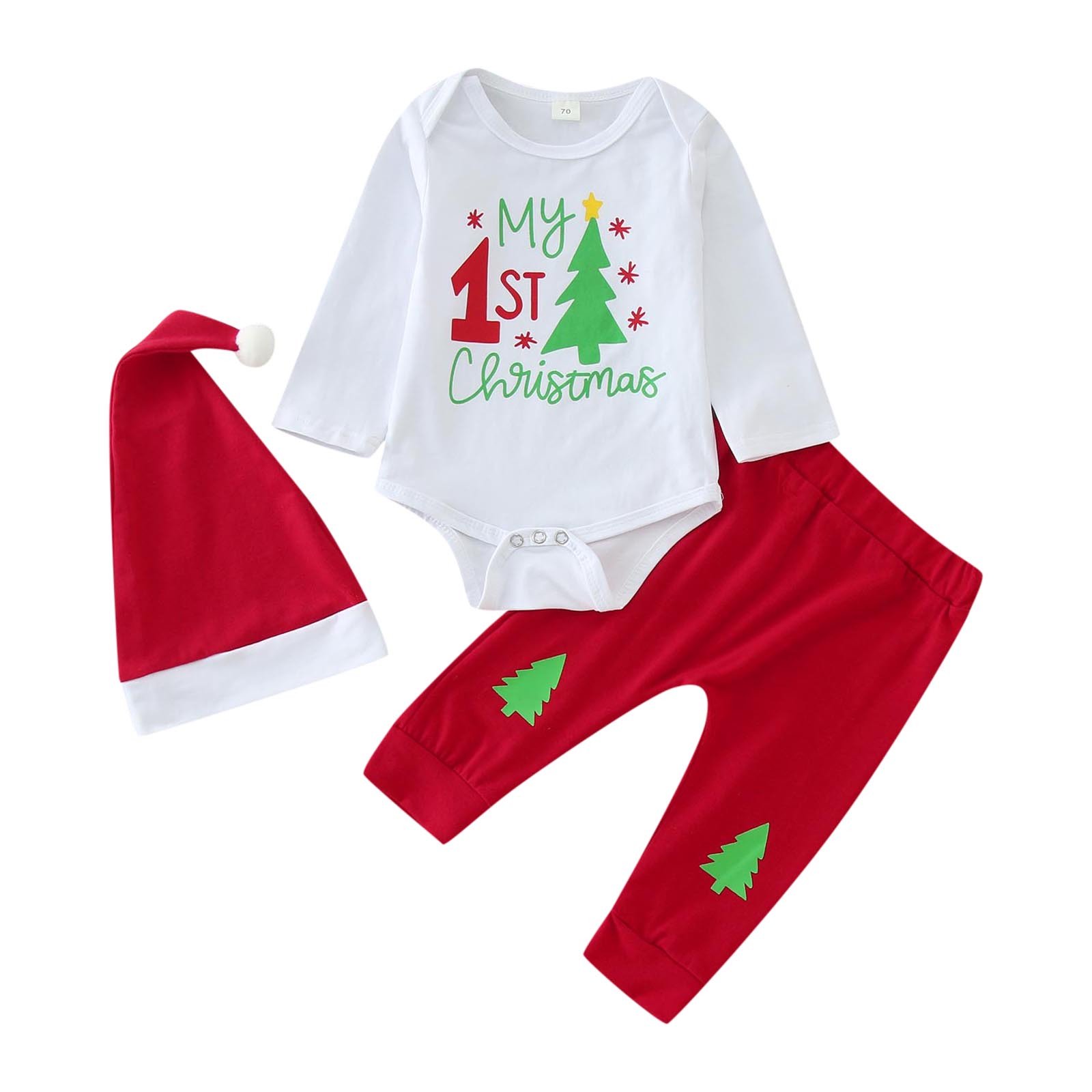 Click here for Splozh My First Christmas Baby Girl Boy Girls Long... prices