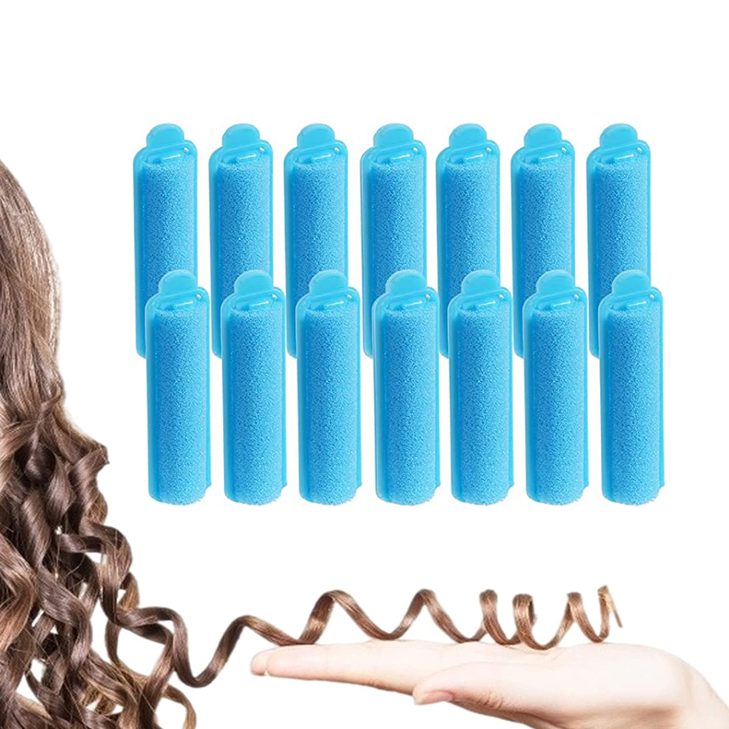 Foam Hair Rollers Results