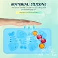 Fishbone Silicone Ice Cube Molds Tray 1 Set Popsicle Maker Lolly Mould ...