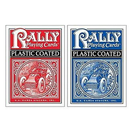 PlasticCoated Rally Playing Cards by Created by U S Games Systems ...