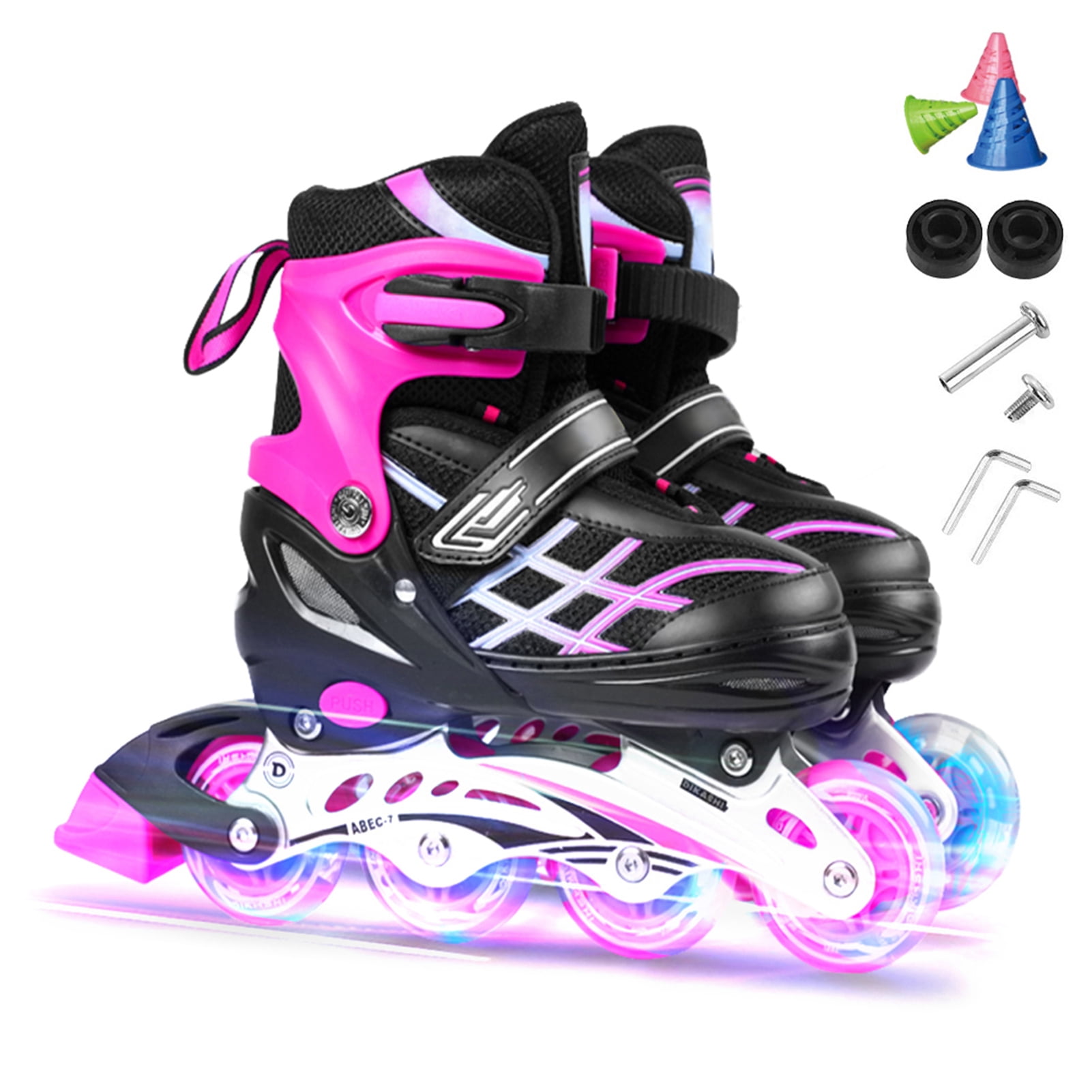 Click here for Romacci Adjustable Illuminating Inline Skates With... prices