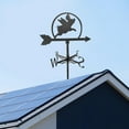 Iron Weather Vane Animal Figurine Practical Wind Direction Indicator ...