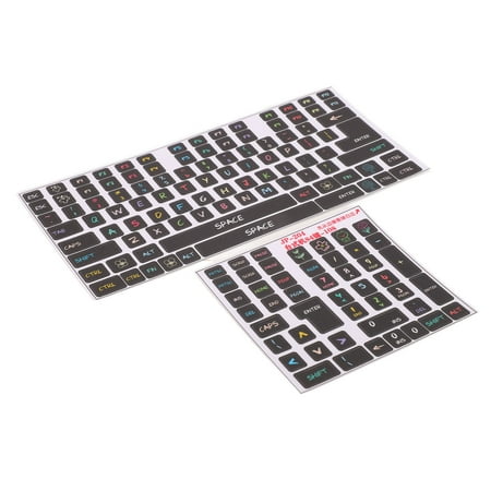 Keyboard Stickers, Frosted Surfaces Simple Operation 2 Pcs Gaming ...